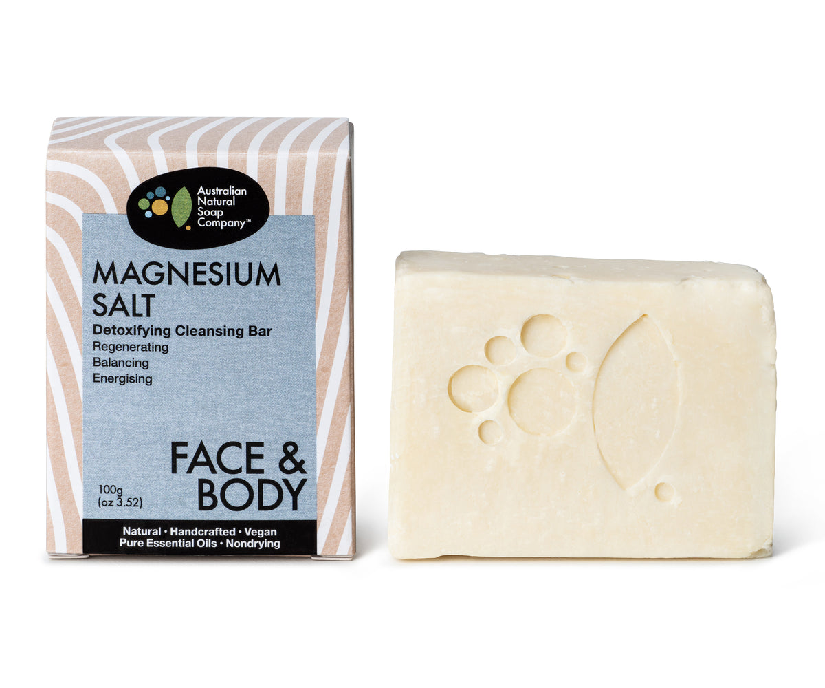 Magnesium Salt Cleanser Soap The Australian Natural Soap Company