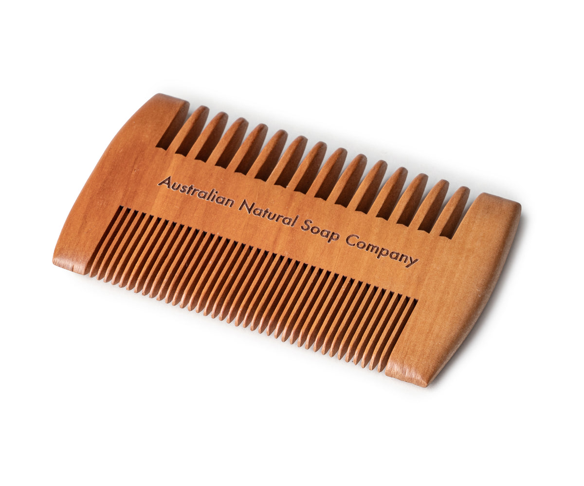 Men's Wooden Mini Comb – Australian Natural Soap Company