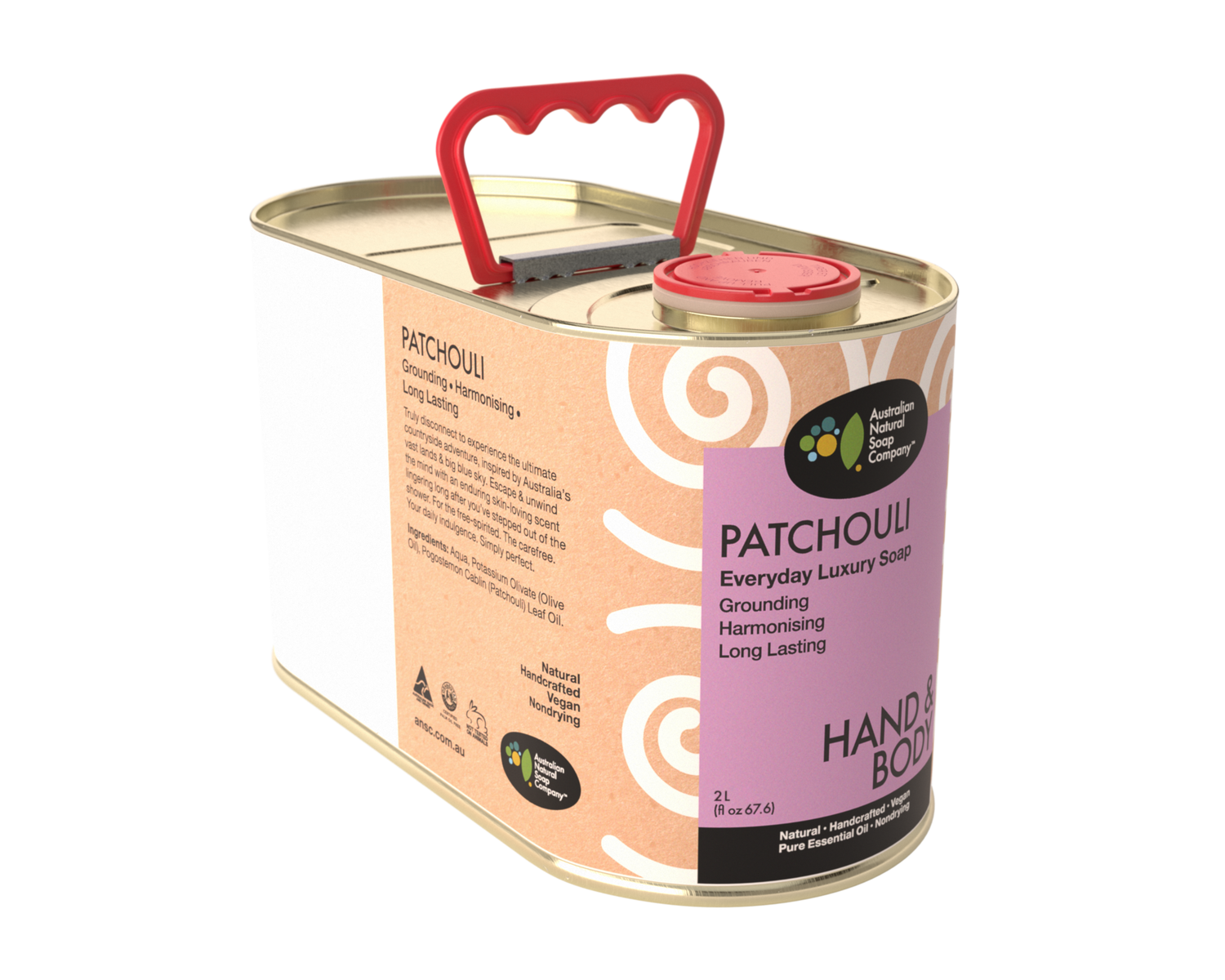Patchouli Hand & Body Wash | The Australian Natural Soap Company ...