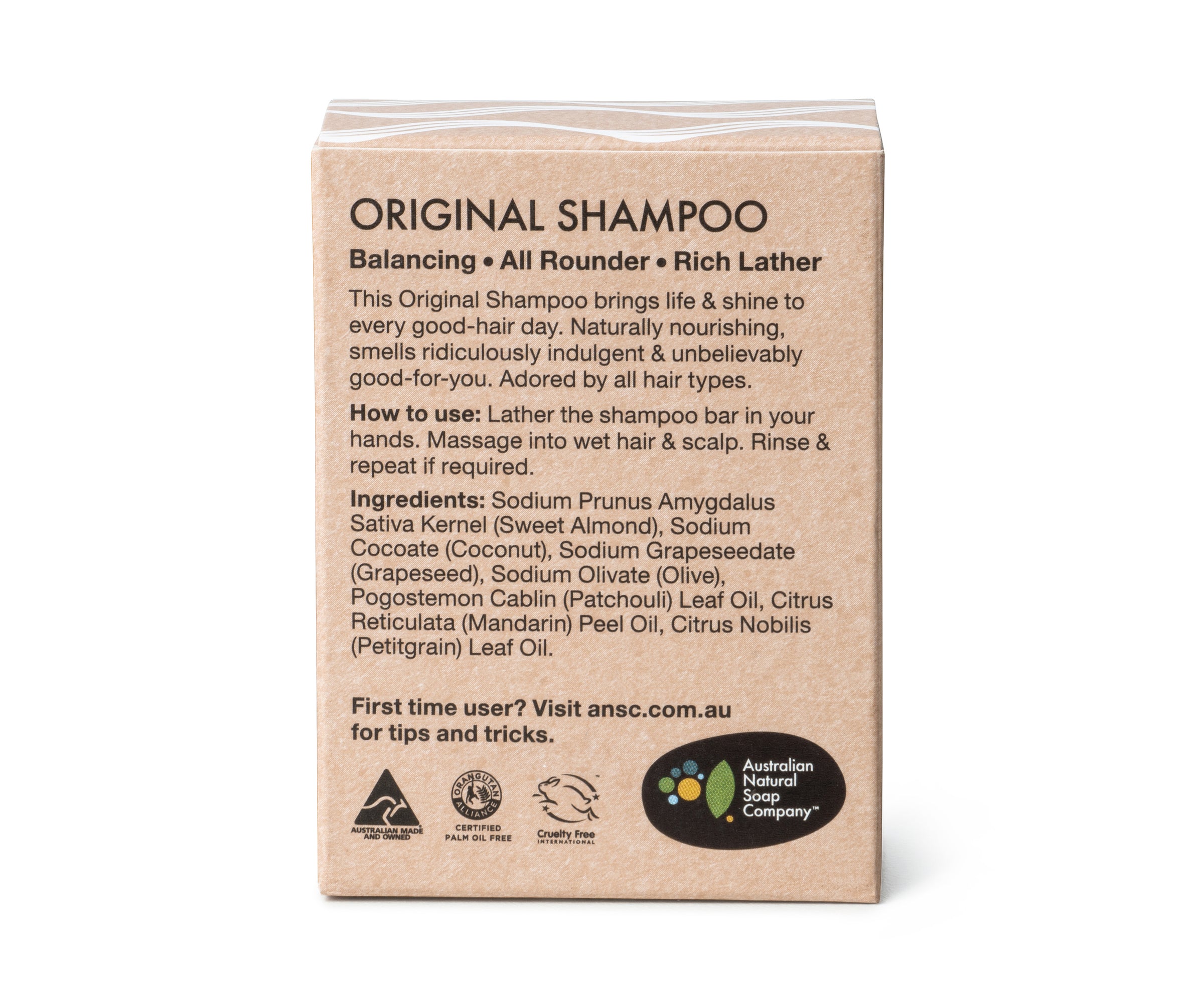 Original Solid Shampoo | The Australian Natural Soap Company