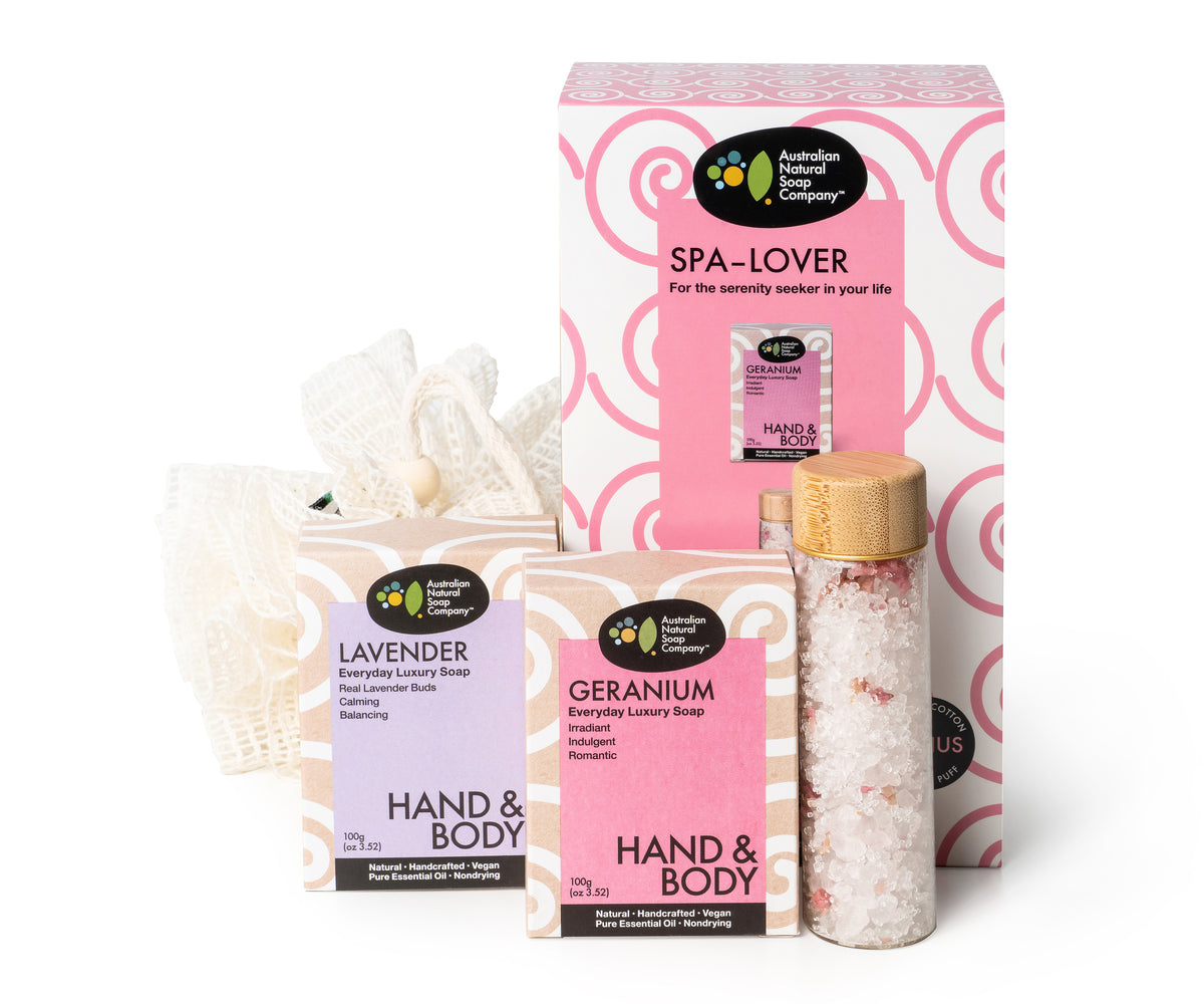 Spa Lover Self Care T Set Australian Natural Soap Company