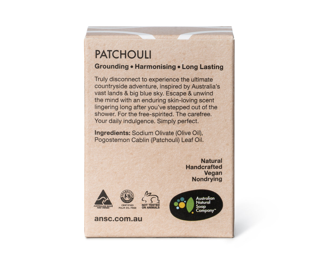 Patchouli Soap | The Australian Natural Soap Company