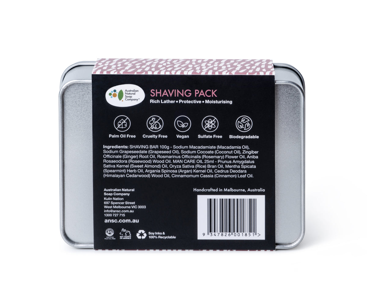 Shaving Gift Pack | The Australian Natural Soap Company
